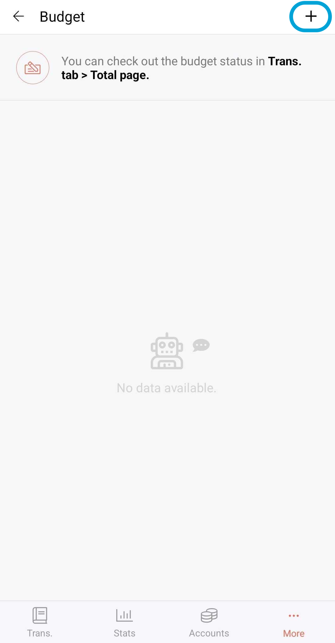 How to set up/modify/delete a budget – Money Manager Help Center